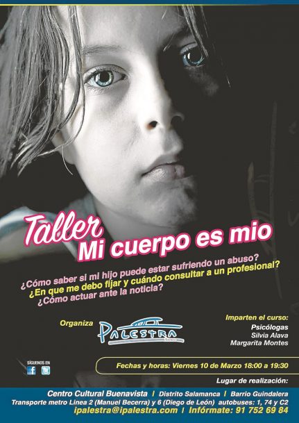 Palestra Atenea organiza talleres para la prevención del abuso infantil